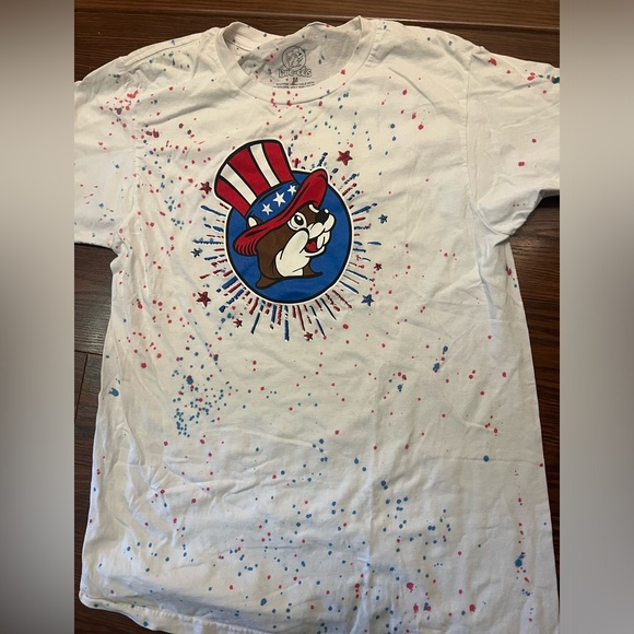 BUC-EE'S | Tops | Womens Bucees Beaver 4th Of July Usa Short Sleeve ...